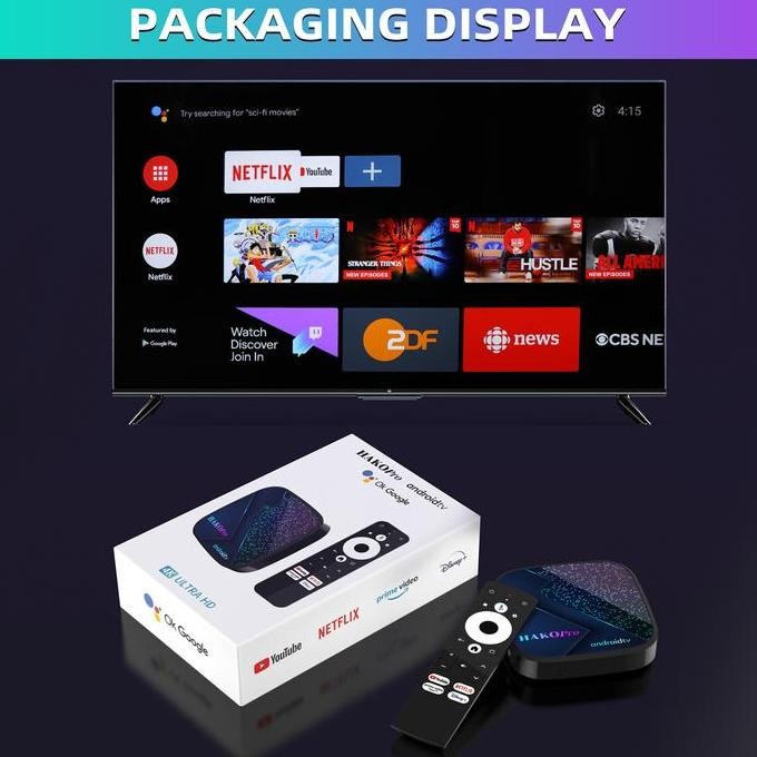 Jual TJBox Hako Pro Android 11 Android Tv Box With Google ...
