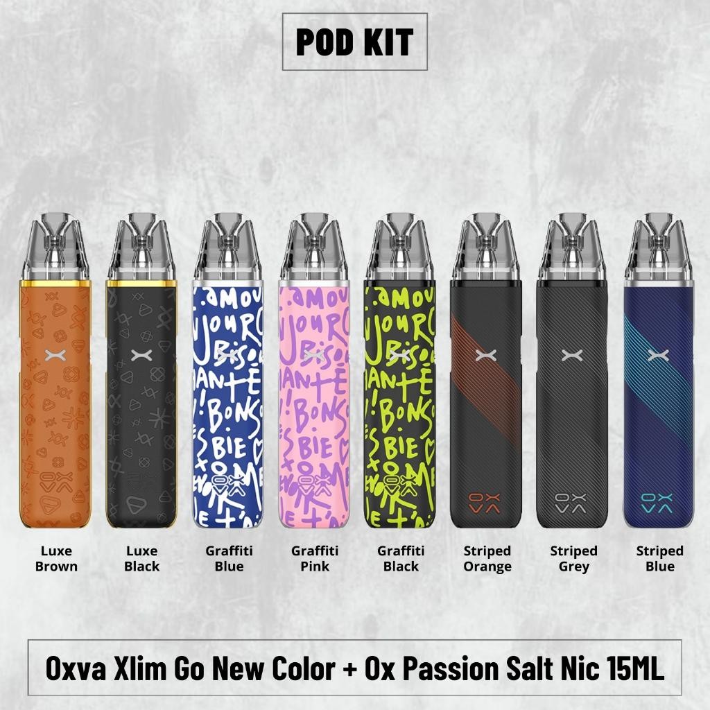 Jual Oxva Xlim Go New Color Pod Kit + Ox Passion Salt Nic 15Ml By Oxva ...