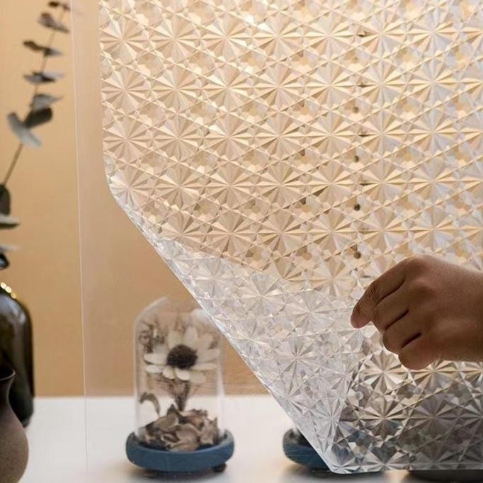 Jual (Ready stock) FLUTED PREMIUM REEDED MORU GLASS WINDOW STICKER ...