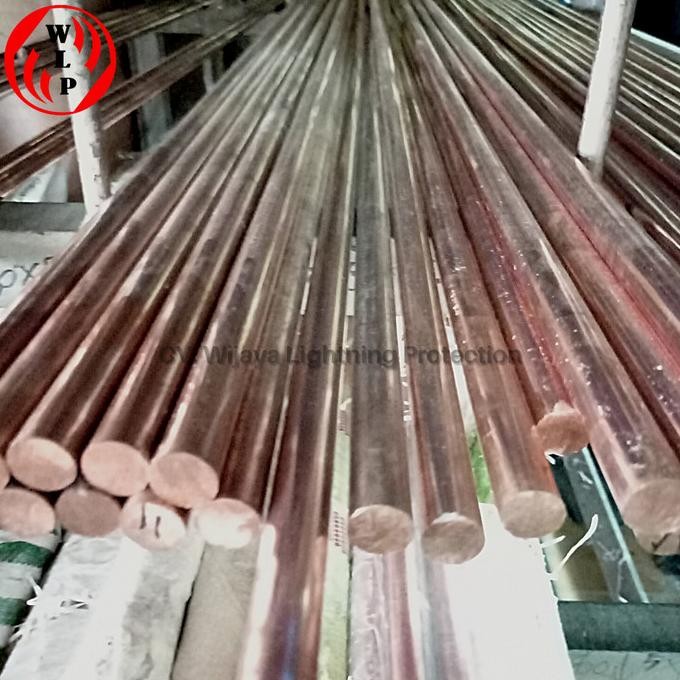 Jual Terjangkau Stik As Grounding Rod Full Tembaga / Copper 1 Inch 24Mm ...