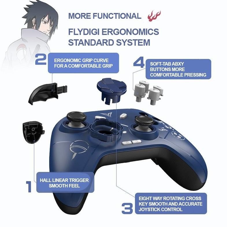 Jual FLYDIGI Direwolf 2 Naruto Limited Edition Wireless Gaming ...