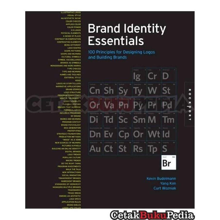 Jual Book Brand Identity Essentials 100 Principles Designing Logos Bui ...