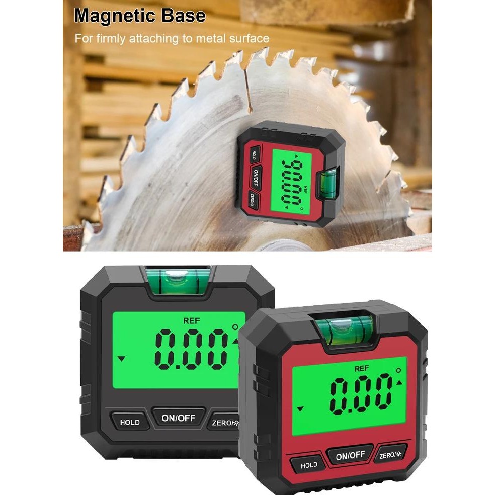 Jual Precision Digital Inclinometer Mini 360 Degree Magnetic Spirit ...