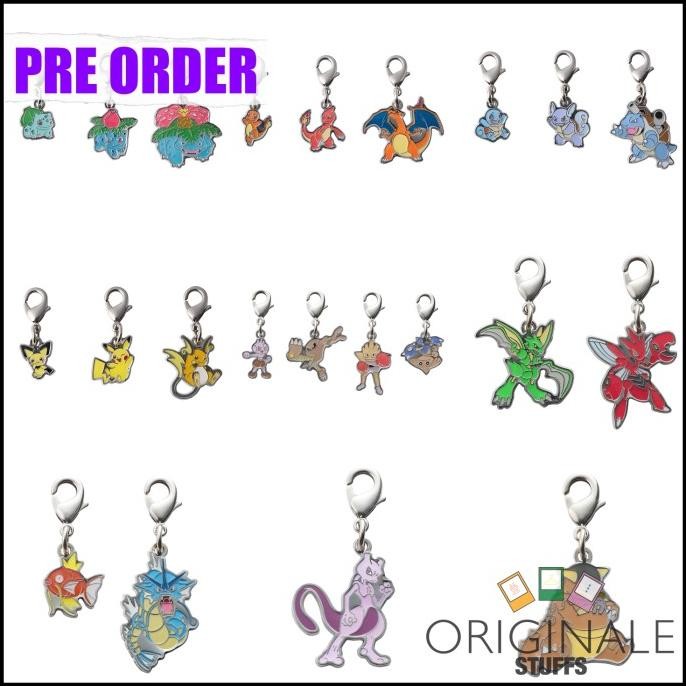 Jual ready !!! Pokemon Center Japan National Pokedex Metal Charms ...