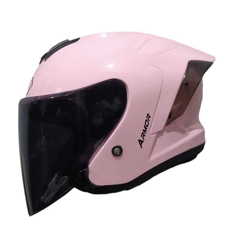 Jual HELM JS ARMOR CARBON VISOR FLAT SMOKE/BENING PULL WARNA | Shopee ...