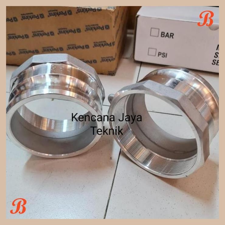 Jual [BSL] CAMLOCK / QUICK COUPLING ALUMUNIUM TYPE A 1/2" INCH A50 ...