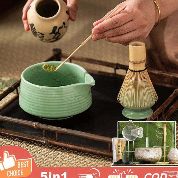 Jual 5In1 Alat Matcha Maing Et Powder Chaen Tool Erajinan Pembuat ...