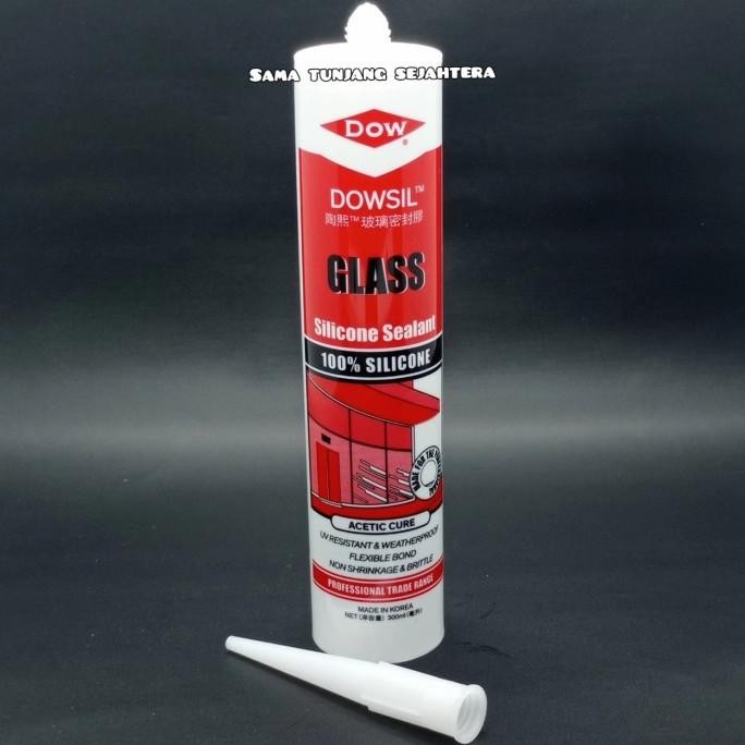 Jual Promo DOWSIL DOW CORNING ASAM SILICONE SEALANT / LEM KACA DOWSIL GLASS COD | Shopee Indonesia