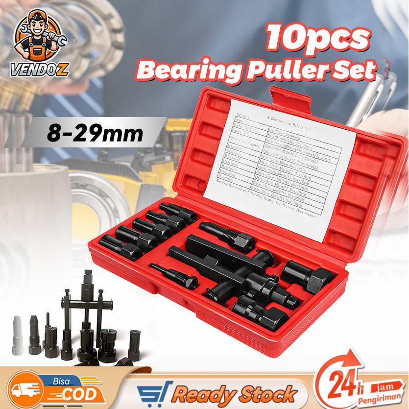 Jual Ready Bearing Puller Set 10pcs Pencabut Bearing Set 1Treker ...