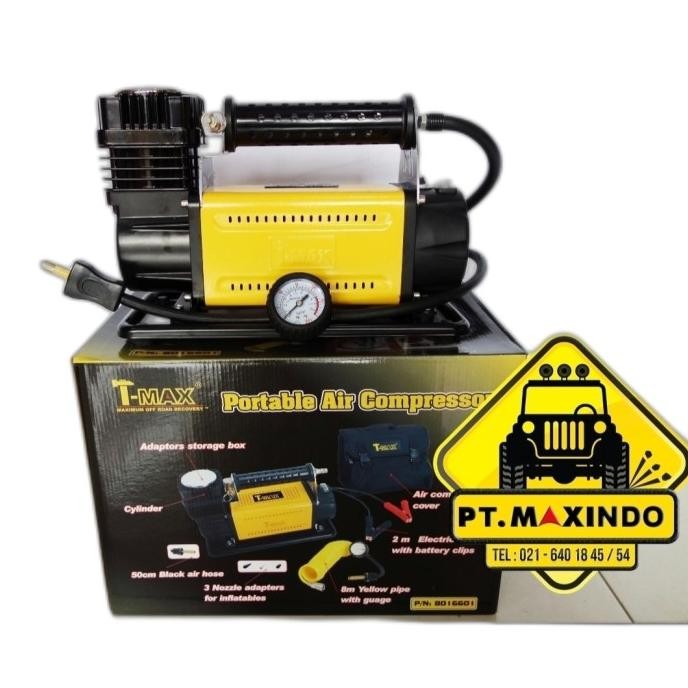 Jual T-MAX PORTABLE AIR COMPRESSOR ( KOMPRESOR UDARA UNTUK POMPA BAN ...