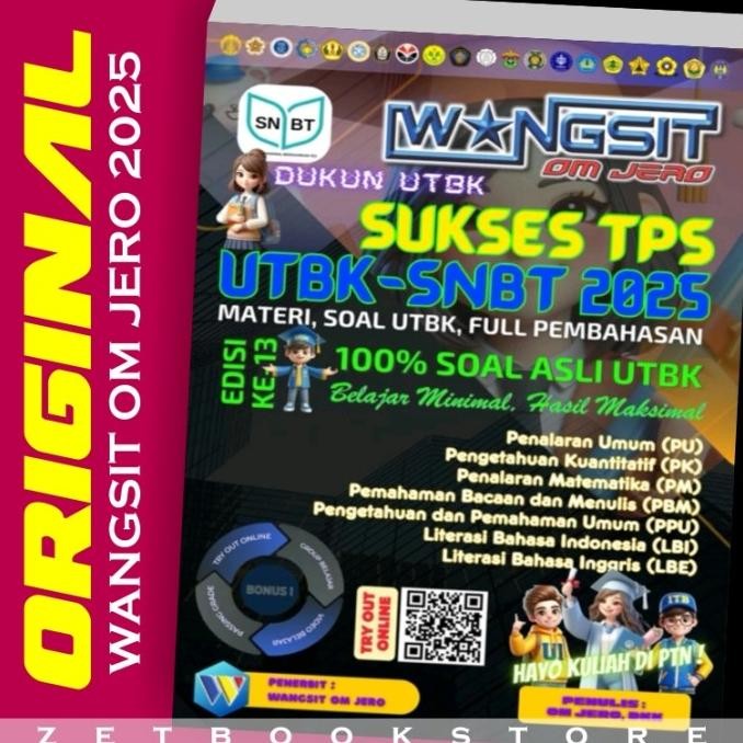 Jual Buku Wangsit TPS 2025 / Buku Wangsit Om Jero UTBK SNBT SUKSES TPS 2025 | Shopee Indonesia