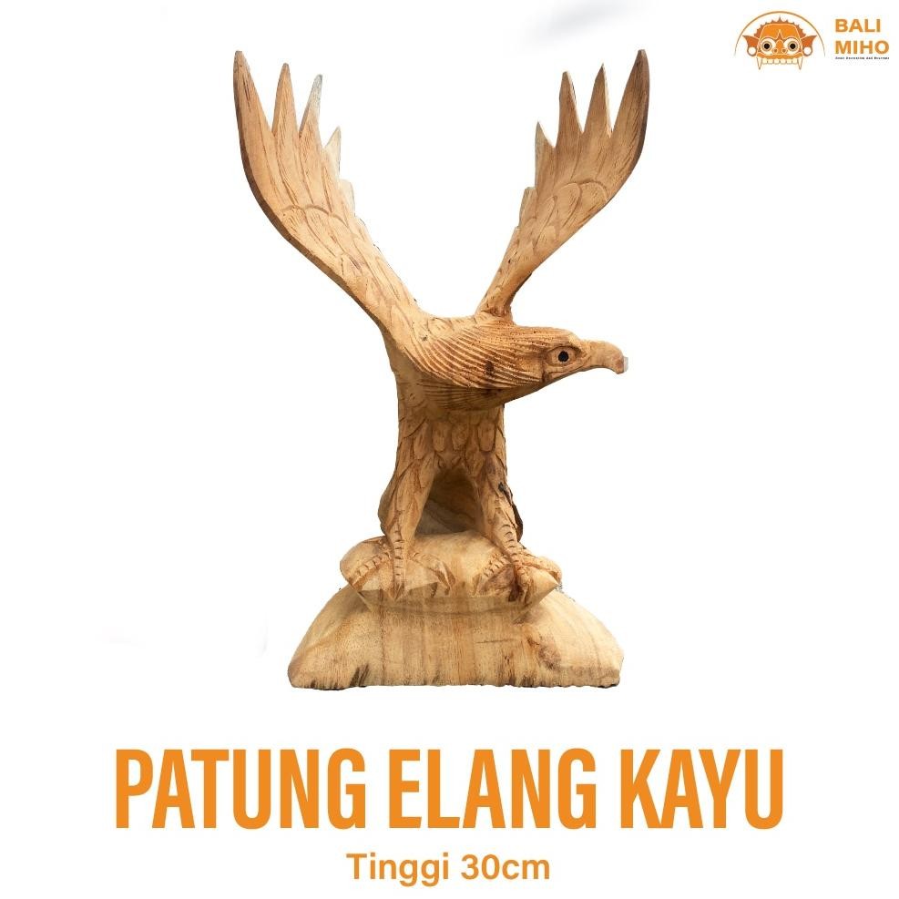 Jual Living Patung Burung Elang 30 Cm - Patung Elang Kayu - Patung ...