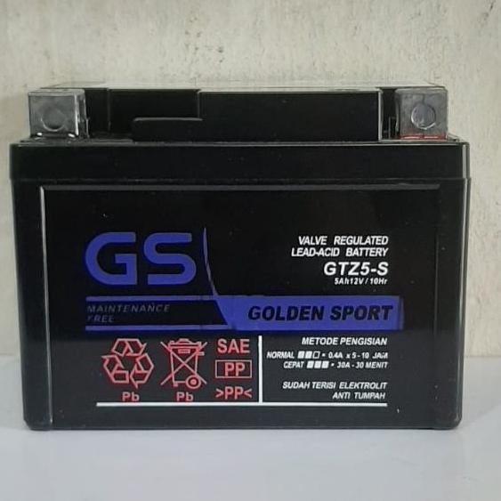 Jual Aki Motor Honda Supra X 125 , Karisma , Vario Gtz5S-Bs Gs Aki Kering | Shopee Indonesia