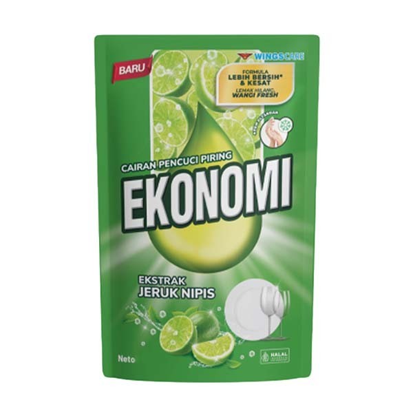 Jual EKONOMI POWER LIQUID JERUK NIPIS POUCH 650 ML | Shopee Indonesia