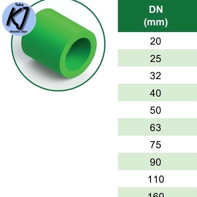 Jual SOCK PPR RUCIKA KELEN / SAMBUNGAN PIPA PPR | Shopee Indonesia