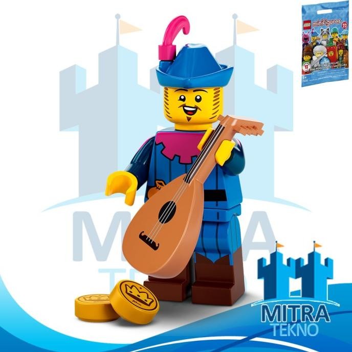 Jual LEGO MINIFIGURES 71032 - Series 22 - Troubadour | Shopee Indonesia