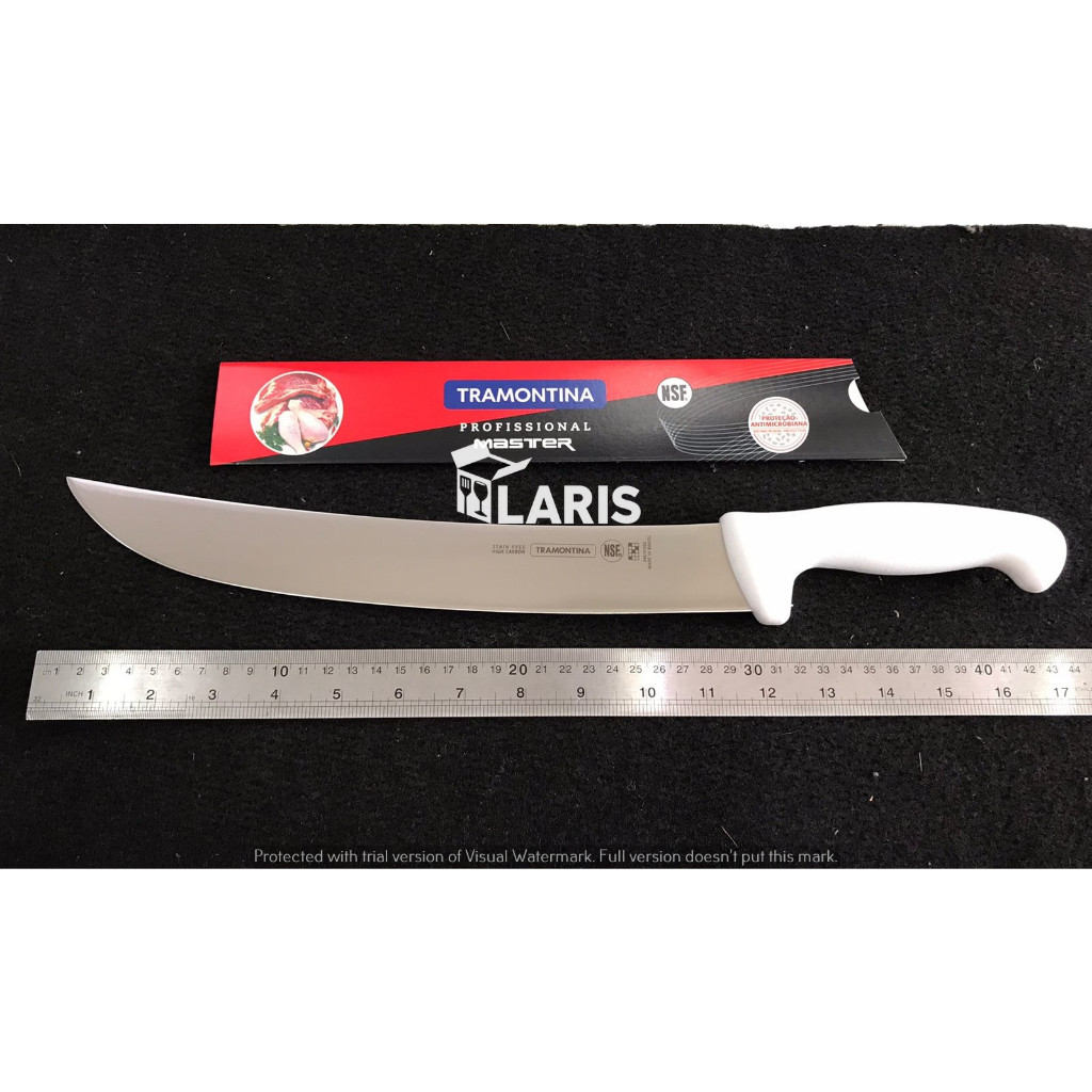 Jual ORI Brazil Pisau Tramontina Cimeter Sembelih 12 Inch 30cm Butcher ...