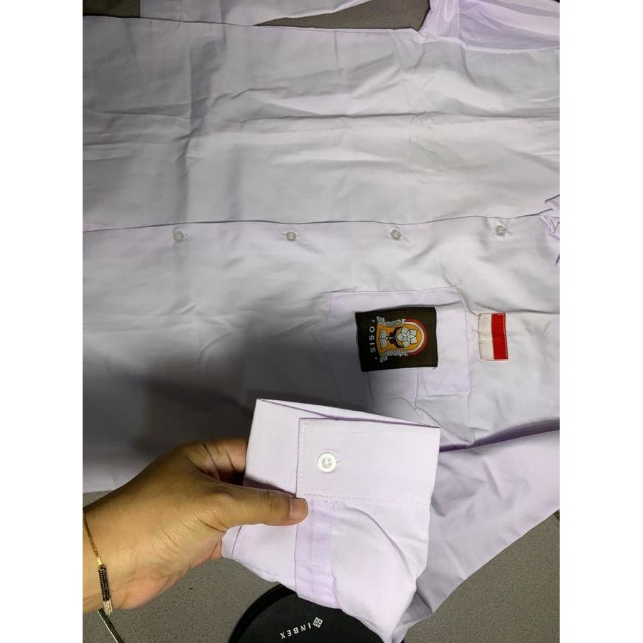 Jual Baju Seragam Sekolah OSIS Putih SMP SMA Kemeja Atasan Lengan ...