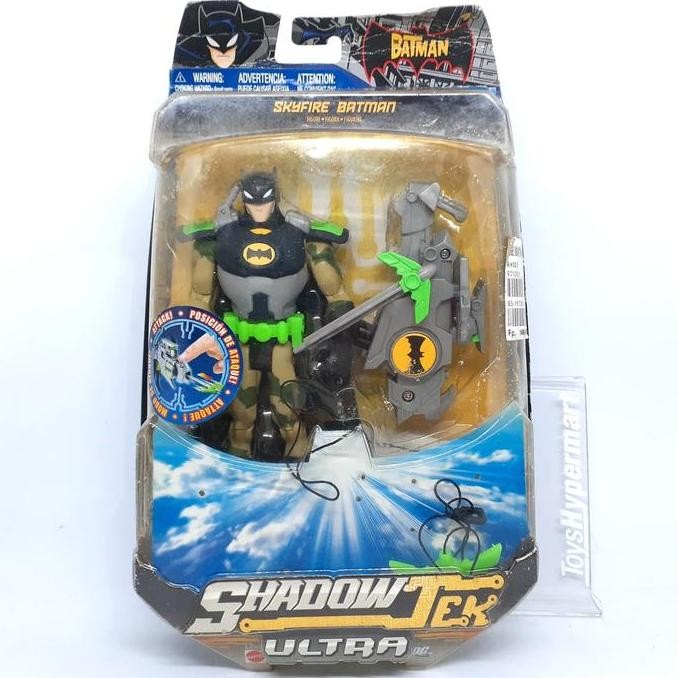 Jual ORIGINAL DC Skyfire Batman ShadowTek Ultra Mattel Shadow Tek ...