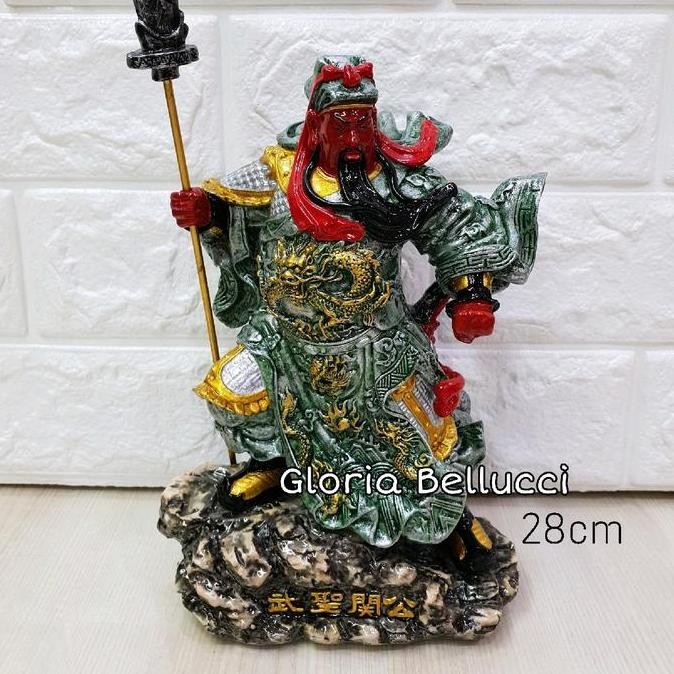 Jual Produk Baru!! Patung Kwan Kong Guan Yu Pajangan Dewa Kwankong ...