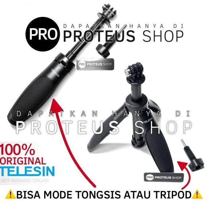 Jual MINI TRIPOD TONGSIS MONOPOD DJI OSMO ACTION GOPRO HERO 4 5 6 7 8 9 ...