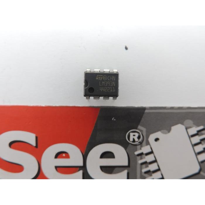 Jual IC LM393P LM393 dual differential comparator LM 393 DIP8 DIP 8 pin 8p | Shopee Indonesia