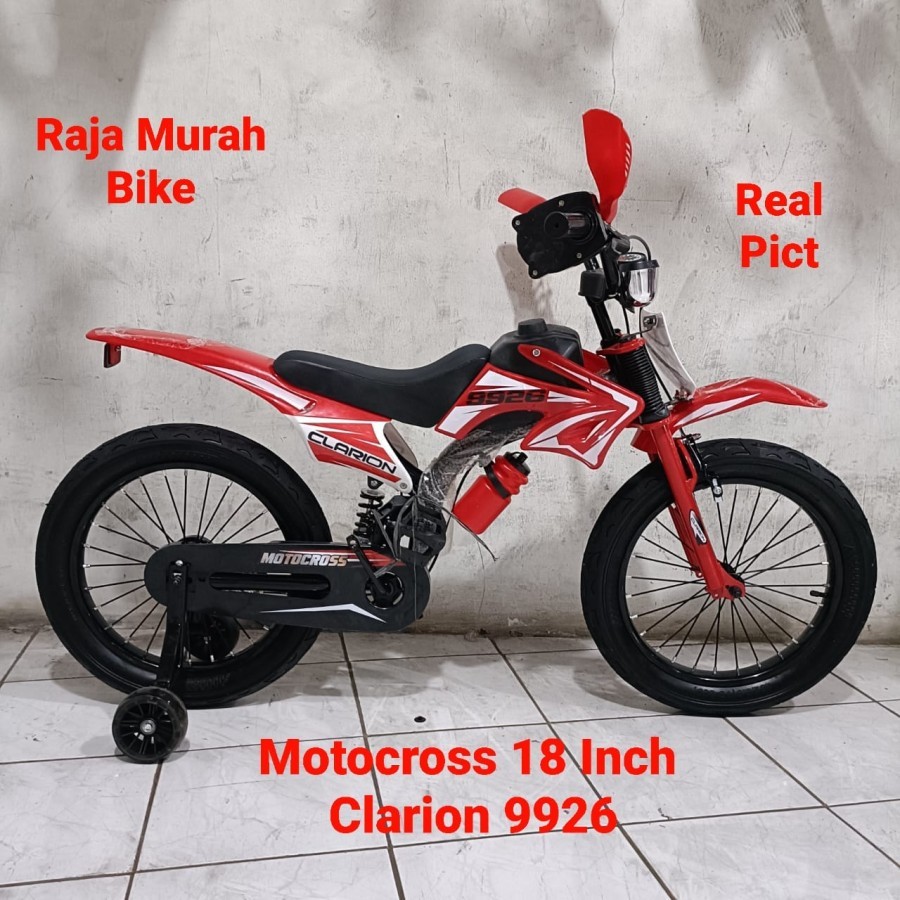 Jual Sepeda Anak Motor Cross Bmx 18 Inch Clarion 9926 Sepeda Anak Laki ...