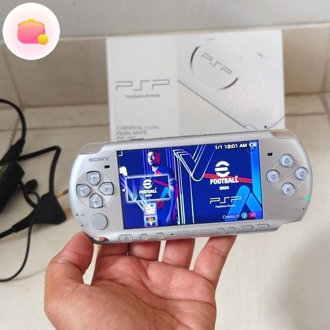 Jual psp 3000 silver mulus murah | Shopee Indonesia
