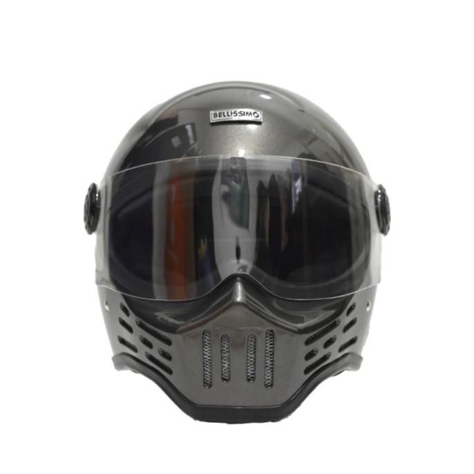 Jual NEW BELLISSIMO HELMET SIMPSON / Helm Custom SIMPSON Full Face ...