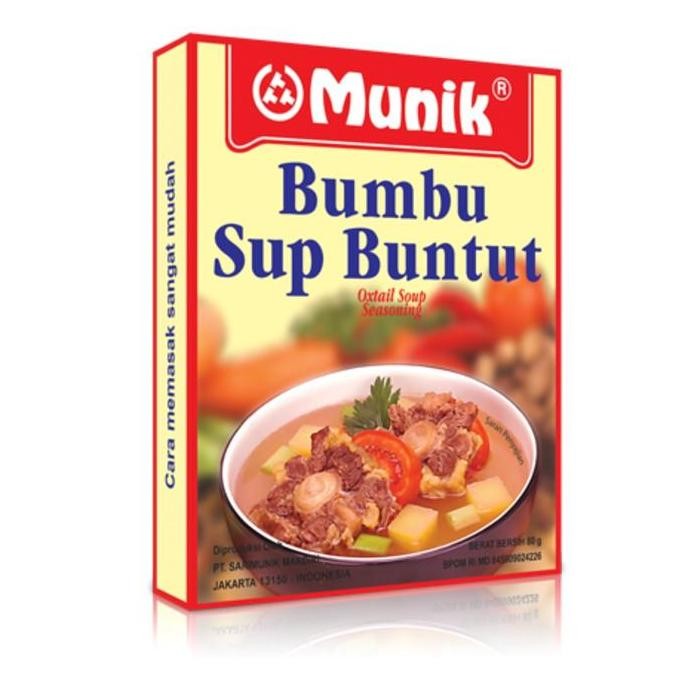 Jual Bumbu Masak instant Bumbu Munik Sup Buntut Sop Buntut 80 Gr Pasti ...