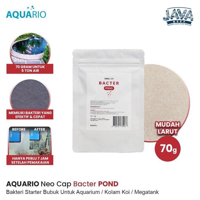 Jual Neo Cap Bacter Pond Bakteri Starter Bubuk untuk Kolam Ikan ...