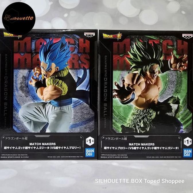 Jual Banpresto Match Makers Dragon Ball Super Super Saiyan God Gogeta Vs Super Saiyan Broly Set ...