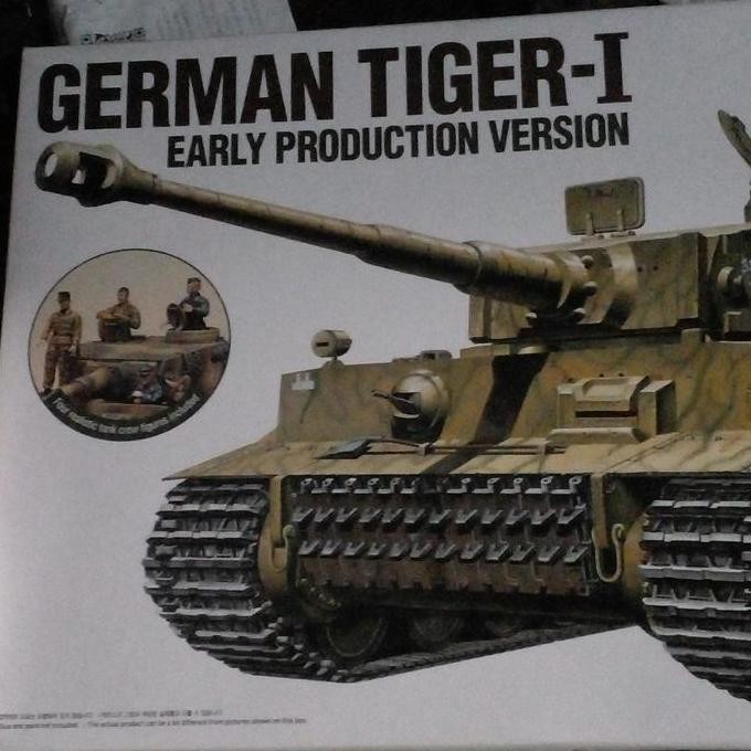 Jual Academy Model kit 1/35 Tank Tiger Early Type Panzer Tiger German ...