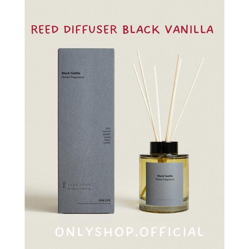 Jual Reed Diffuser Black Vanilla Zara Home Fragrance Pengharum Ruangan ...