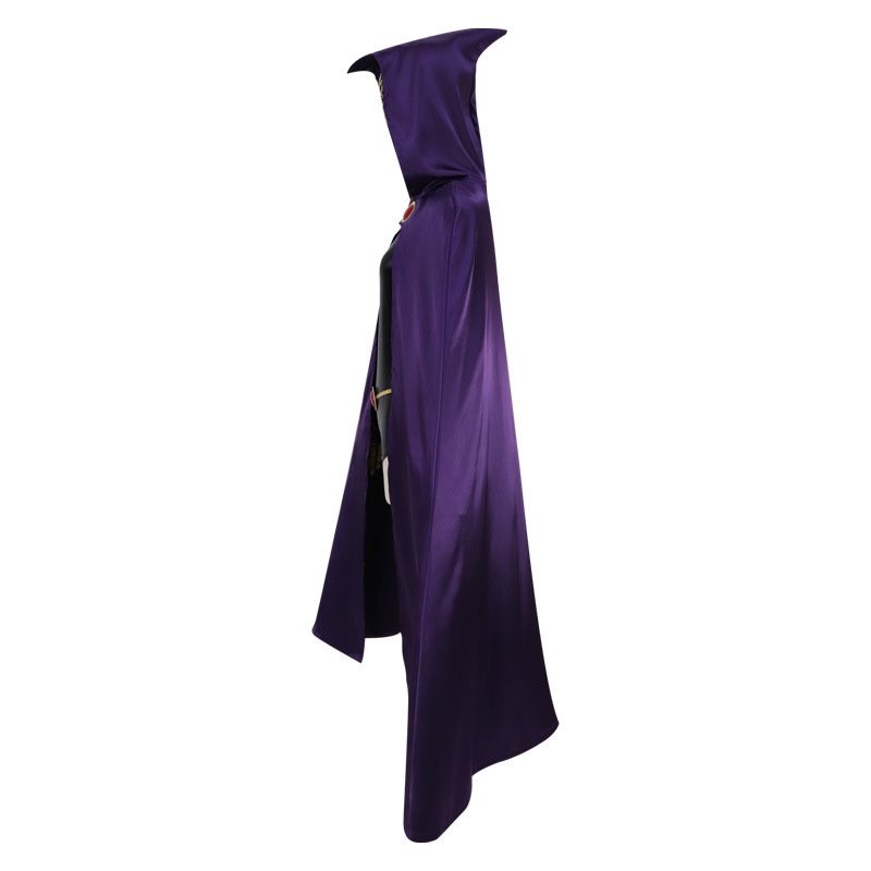 Jual DC Comic Book Hero cos Raven Youth Titans Raven Cosplay Costume ...