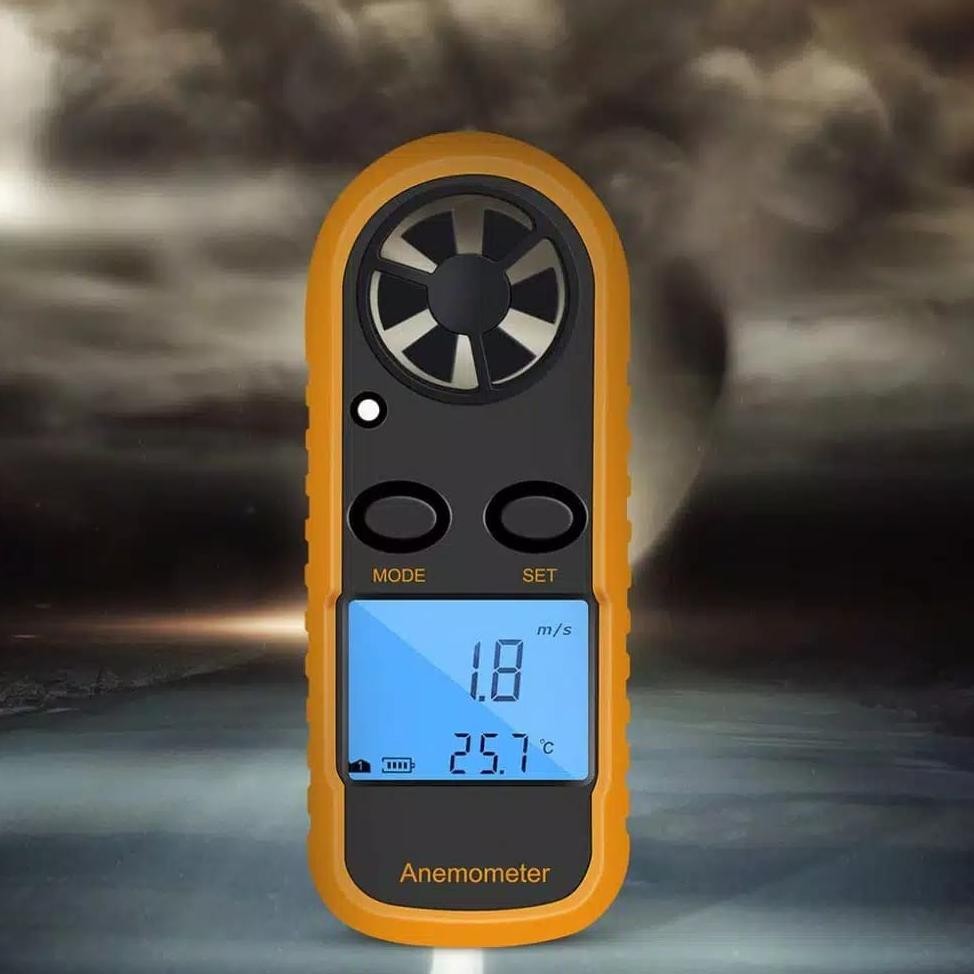 Jual YZ Digital Wind Anemometer GM816 Pengukur Kecepatan Angin GM 816 ...