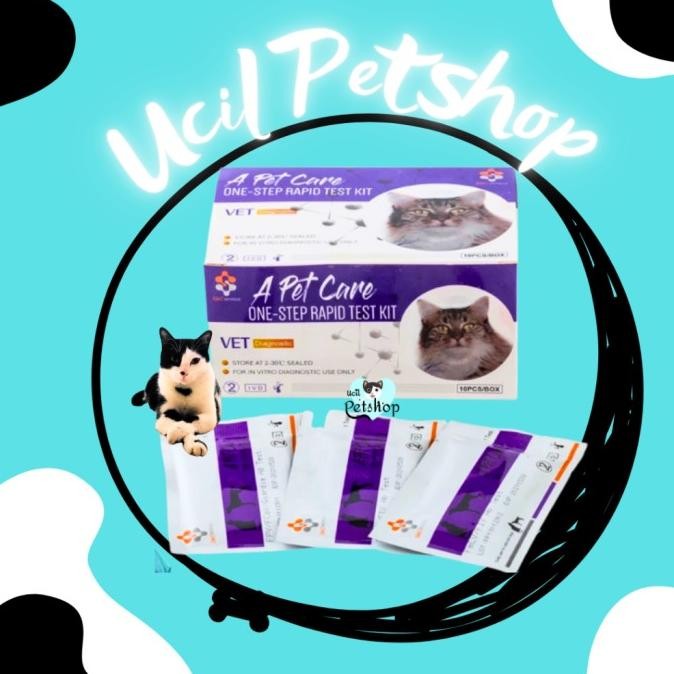 Jual Test Kit A Pet Care FPV Panleu / FCV Calici / Giardia Ag Alat Tes ...