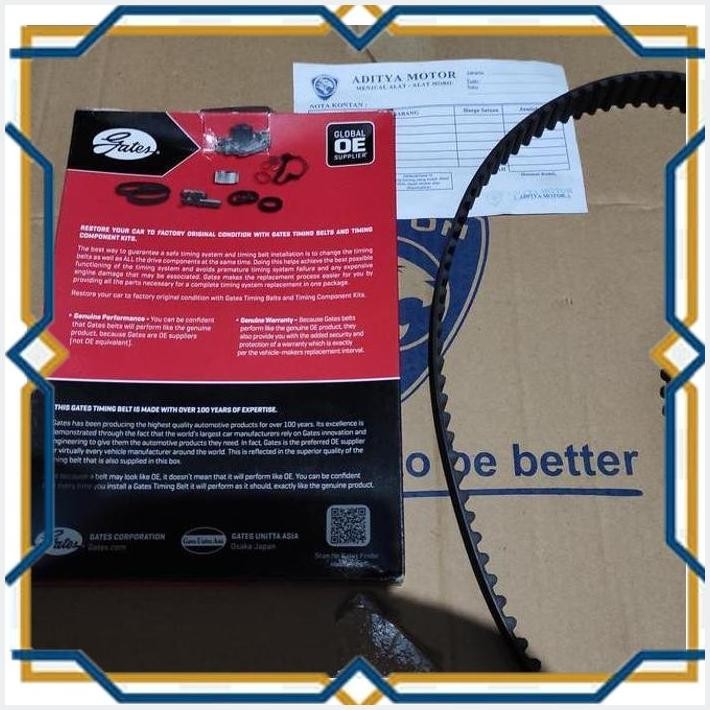 Jual [amt] timing belt set proton wira saga iswara original gates japan ...