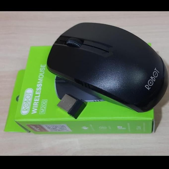 Jual Mouse Wireless Robot M200 DVR NVR CCTV | Shopee Indonesia