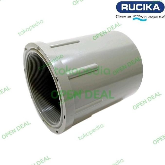 Jual Sdd Aw 4" Inch Rucika / Sok Drat Dalam Pvc 4 In / Faucet Socket 4 ...