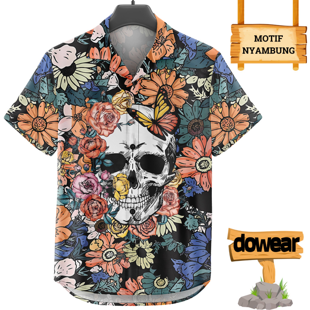 Jual Dowear Baju Shirt Kemeja Motif Pria Wanita Unik Bermotif Kekinian ...