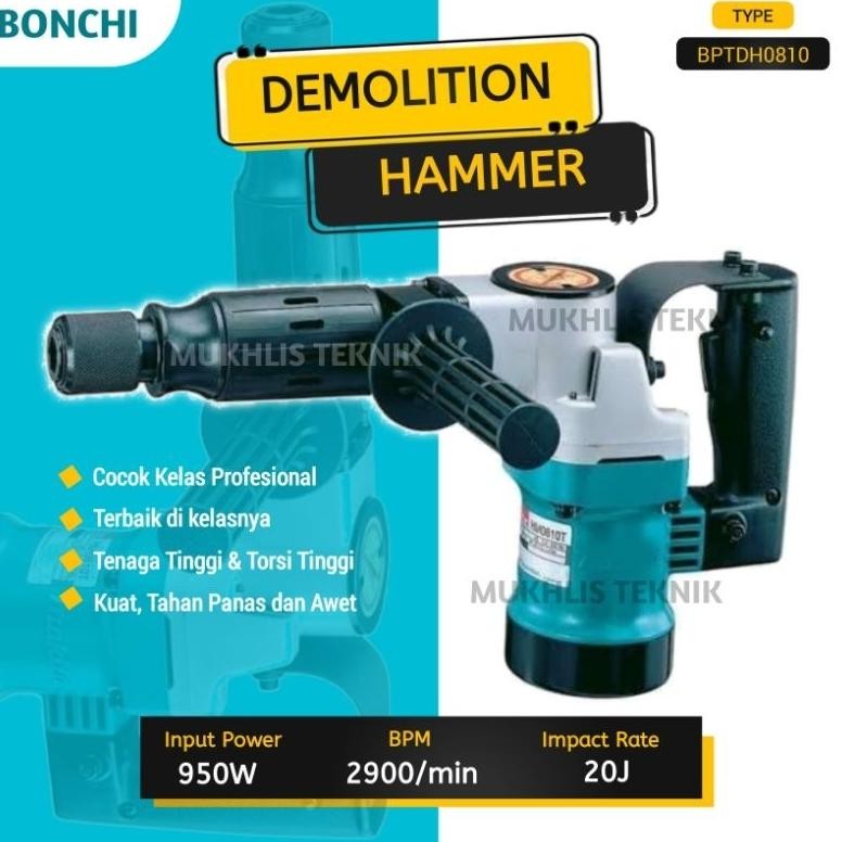 Jual Bor Bobok Beton 0810 BONCHI GERMAN Jack Hammer Drill 0810 Demolition Hammer Mailtank Makita ...