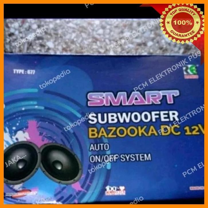 Jual [PEP] SMART POWER SUBWOOFER SUBWOFER SUB WOOFER BAZOOKA 12V MOBIL ...