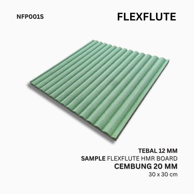 Jual Sample Flexflute Flexible Fluted Panel Wall Panel Hiasan Dinding ...