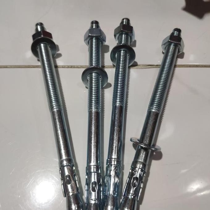 Jual new DYNABOLT DINABOLT ANCHOR ANGKUR TRUBOLT M12 X 220 MM | Shopee ...