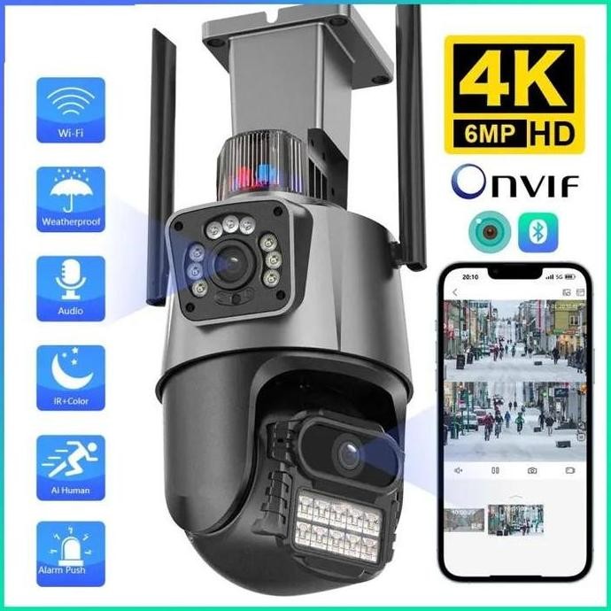 Jual urus COD,Kirim Sekarang V380 pro CCTV camera Dual Lens WiFi Kamera ...