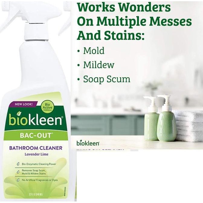 Jual Biokleen Bac-Out Natural Bathroom Cleaner Enzyme Professional ...