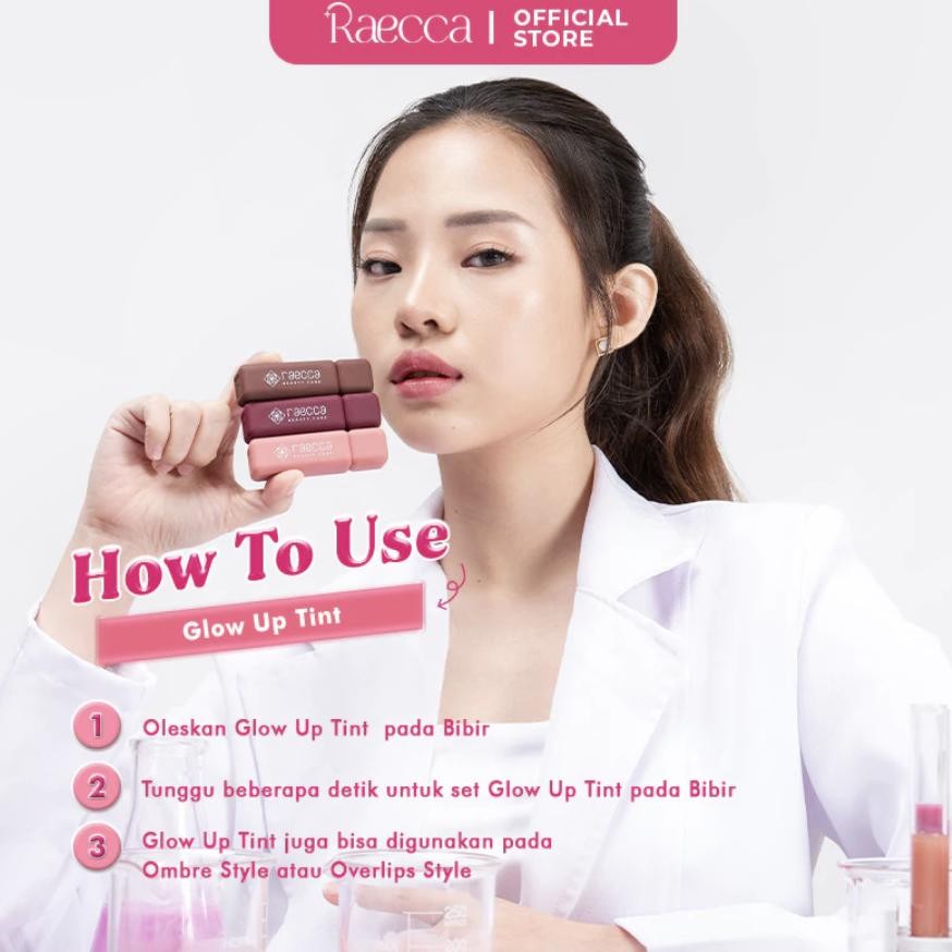 Jual KA Raecca Glow Up Tint Lip Cream Transferproof 5.5ml | Shopee Indonesia