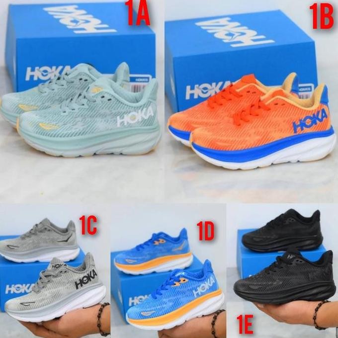 Jual Tersedia Sepatu Anak / Hoka One One Clifton 9 / All Color | Shopee ...