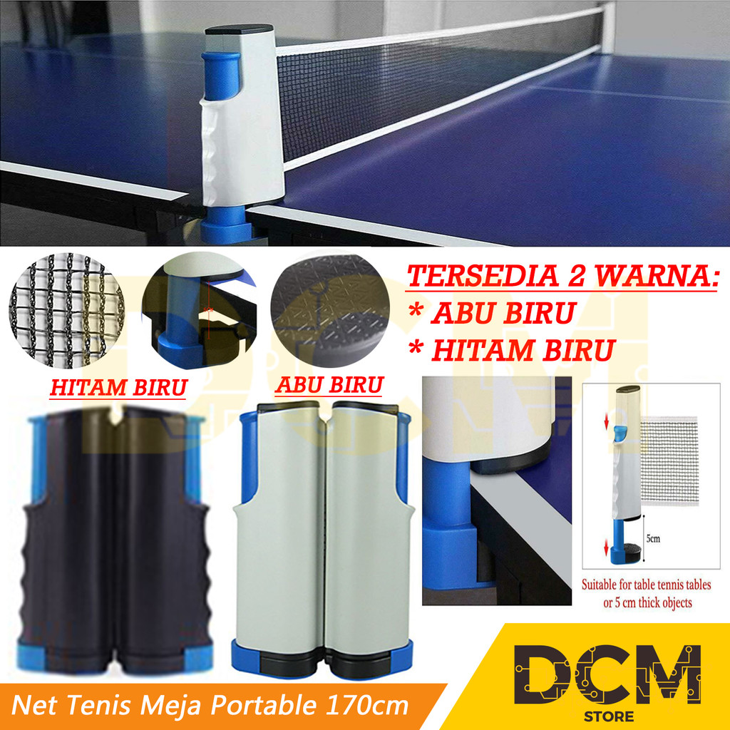 Jual Universal Net Jaring Tenis Meja Pingpong Portable Bisa Tarik 170cm ...